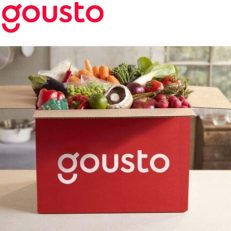 Gousto meal box - UK's best value meal subscription